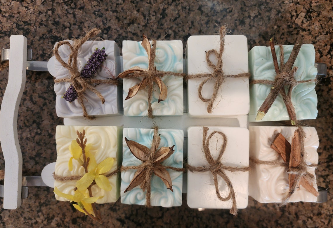 Essential Oil Goat Milk Soap Bars-choose Your Essential Oils - Etsy