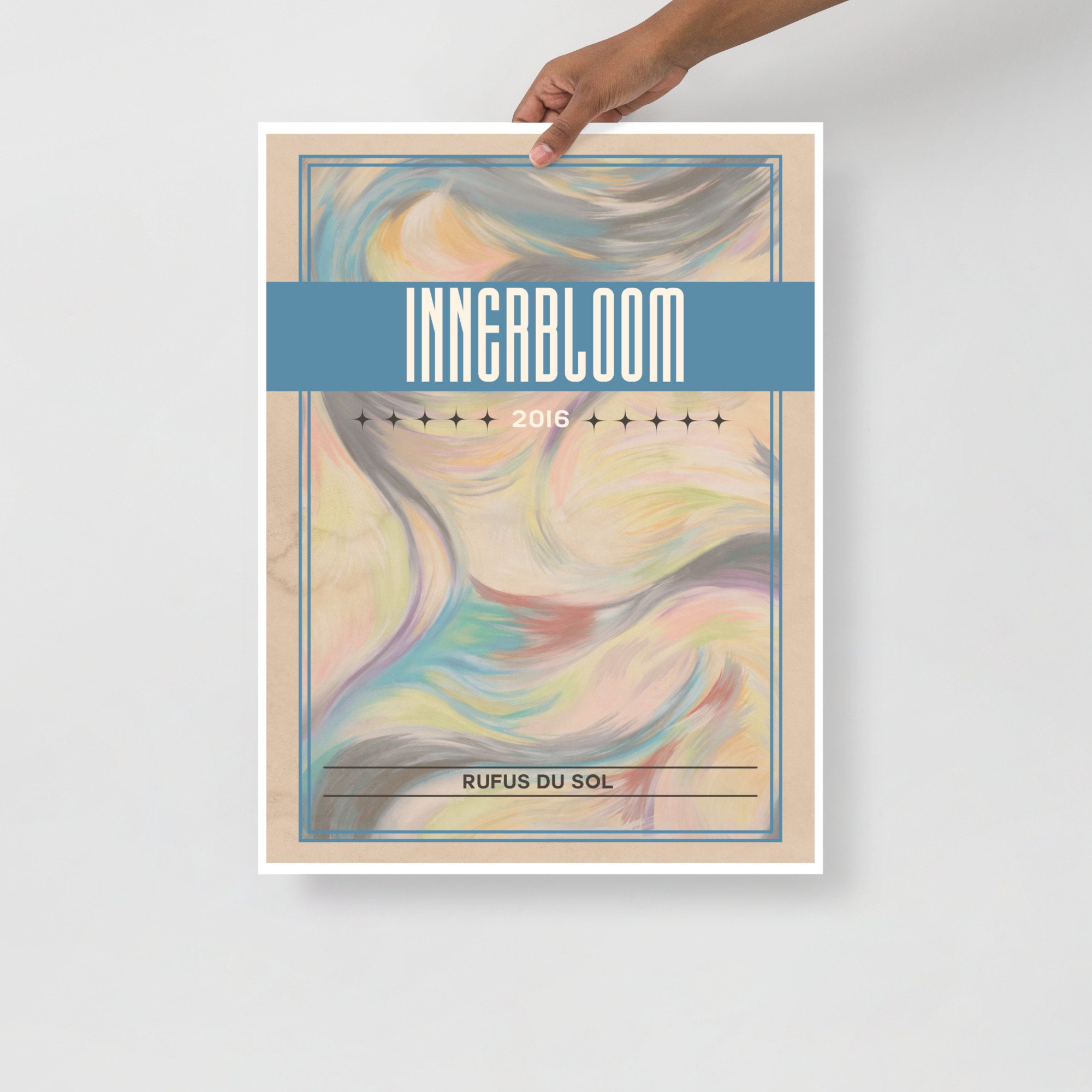 Innerbloom Rufus Du Sol Print, Wall Art, Home Decor, Music Inspired ...