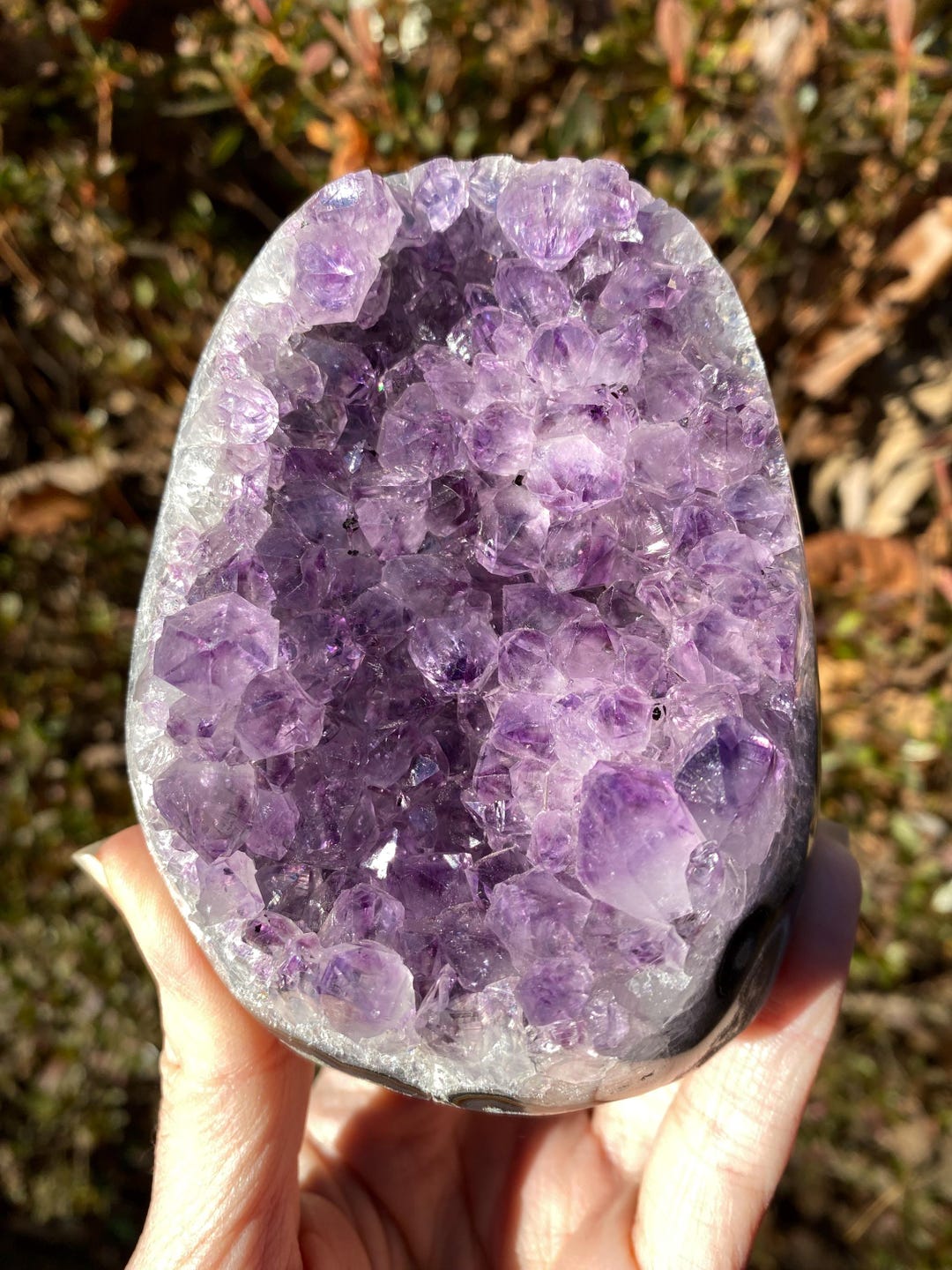 Amethyst Cut Base!! From Uruguay!! - Etsy