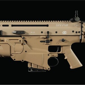FN Scar Battle Rifle Combat PVC Vinyl Banner Garage Showroom Sign ...