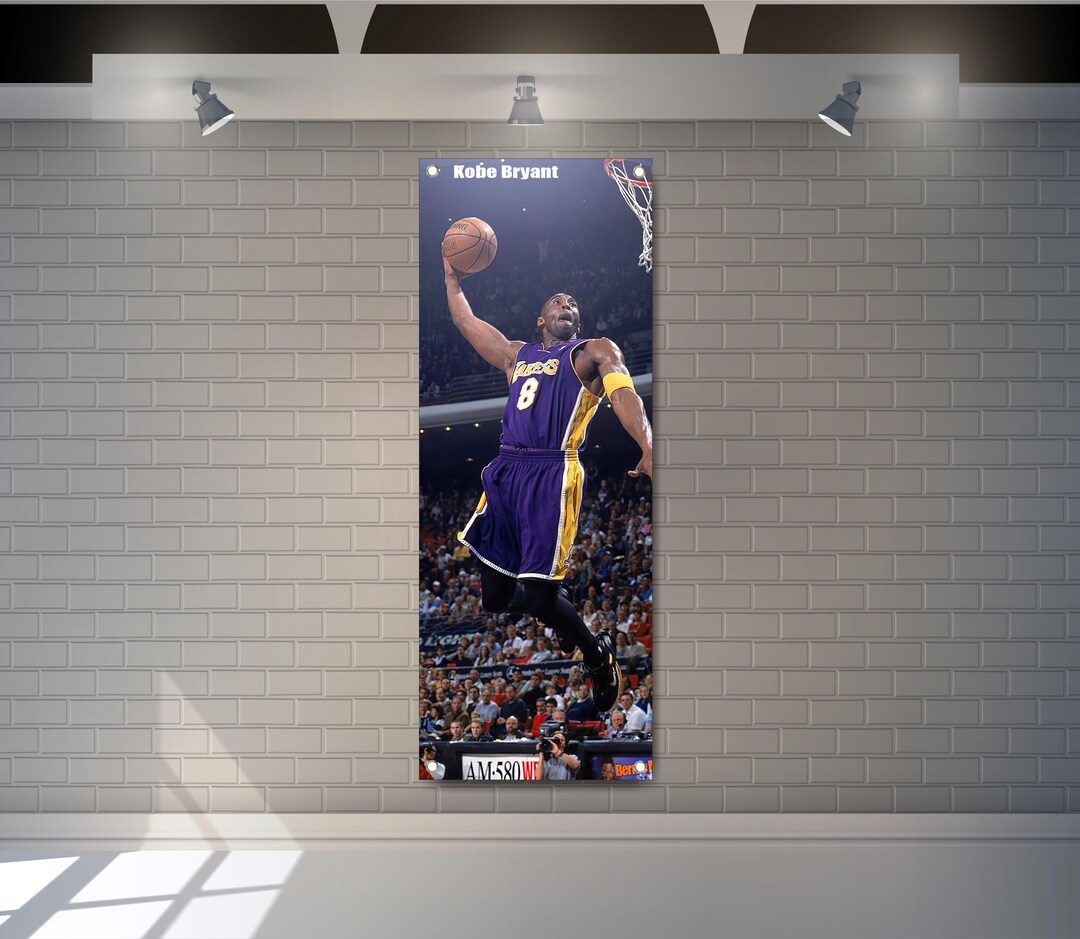 Kobe Bryant Lakers NBA Banner: PVC Vinyl Garage Sign Wall Art - Etsy