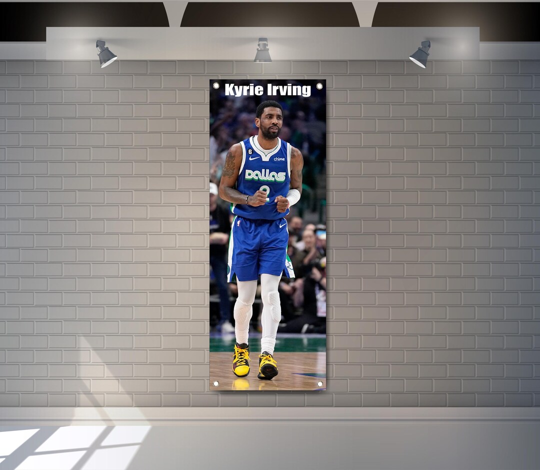 Kyrie Irving Dallas Mavericks PVC Banner: NBA Garage Sign Wall Art - Etsy