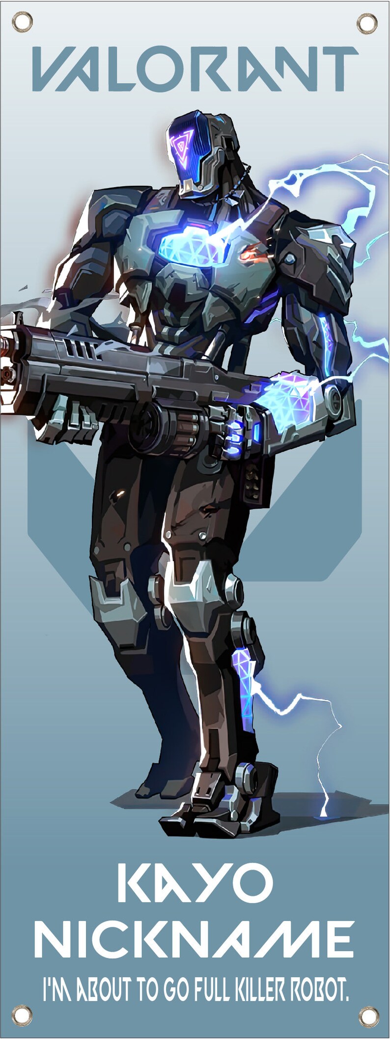 Valorant Kayo Personalisiertes Spitzname Benutzerdefiniertes Banner ...