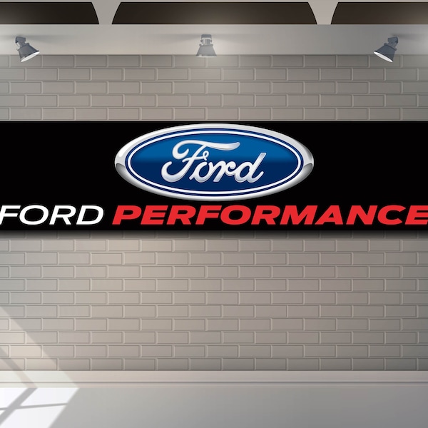 Ford Performance Banner - Etsy