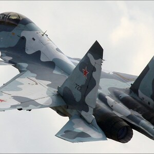Sukhoi Su-30 Flanker-h Fighter Aircraft Jets PVC Vinyl Banner Garage ...