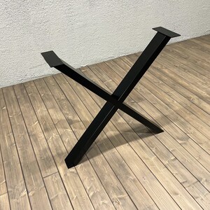 Pair of X Shaped Table Legs - Etsy