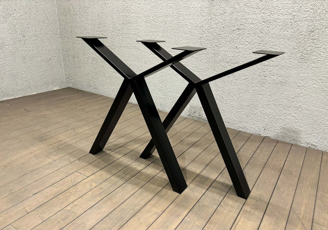 Dining Table Legs, V Shaped Legs, Table Base, Table Pedestal, PAIR of ...