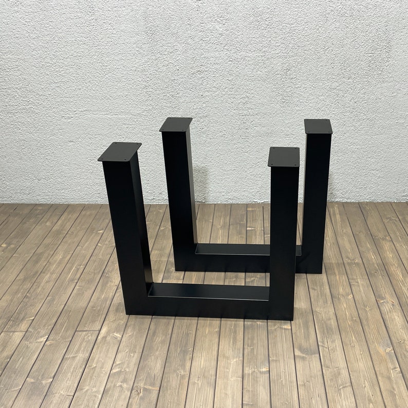 Pair of U Shaped Table Legs - Etsy