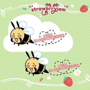 Animated Twitch Bee Alert Set, Minecraft Stream Alerts Bundle - Etsy