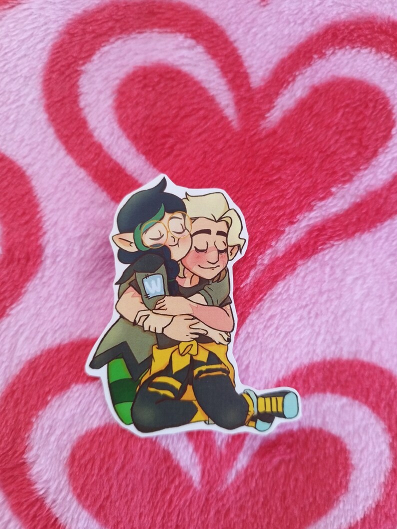 Hunter and Willow the Owl House Stickers - Etsy