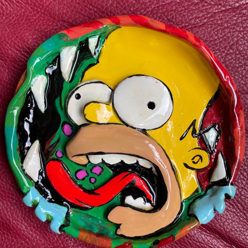 The Simpsons Weed - Etsy