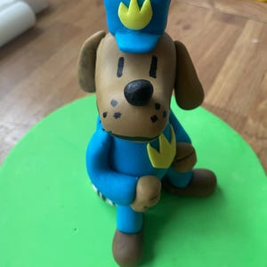 DOGMAN Inspired Cake Topper Petey Fondant Handmade Kids Birthday Cake ...