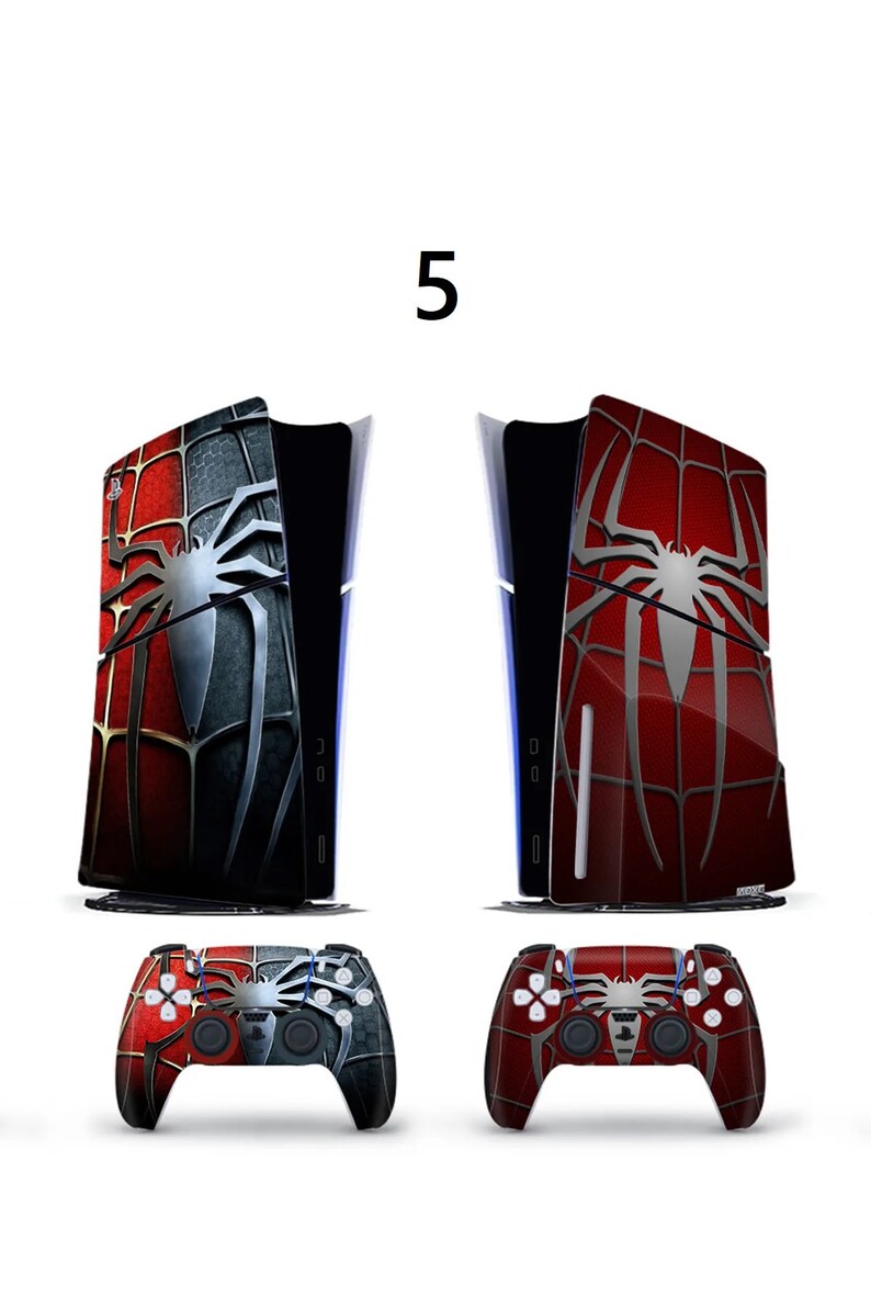 Playstation PS5 Spiderman and Venom Skin Serie , Playstation 5 ...
