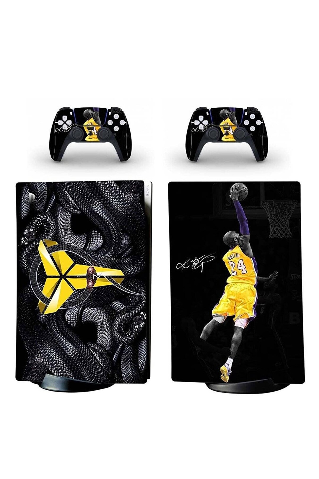 PS5 NBA Theme Full Cover Serie Air Jordan, Black Mamba, Brooklyn Nets ...