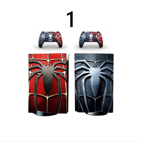 Ps 5 Skin Spiderman - Etsy