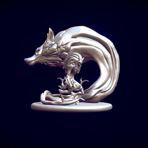 League of Legends Kindred Figure - Etsy