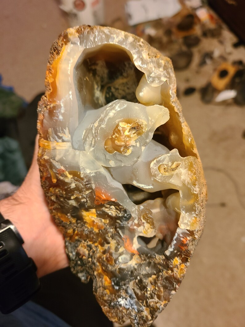 Large Botryoidal Agate Specimen - Etsy