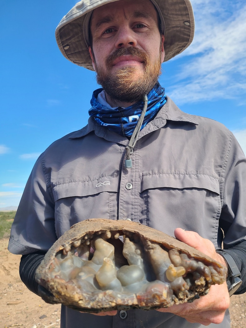 Large Botryoidal Agate Specimen - Etsy