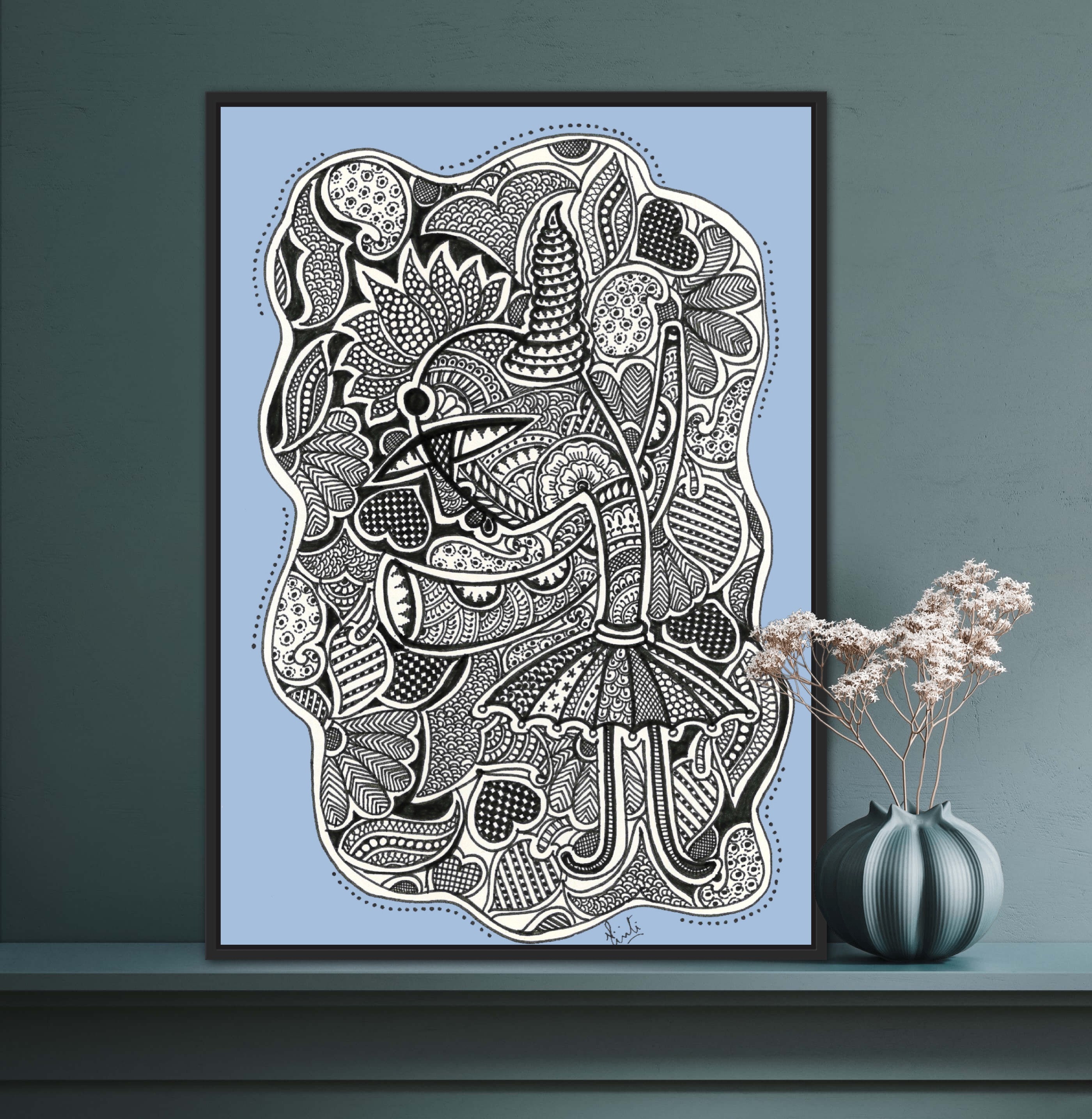 Custom DIY Printable Digital Art, Personalized Art Gifts for Her Him ...