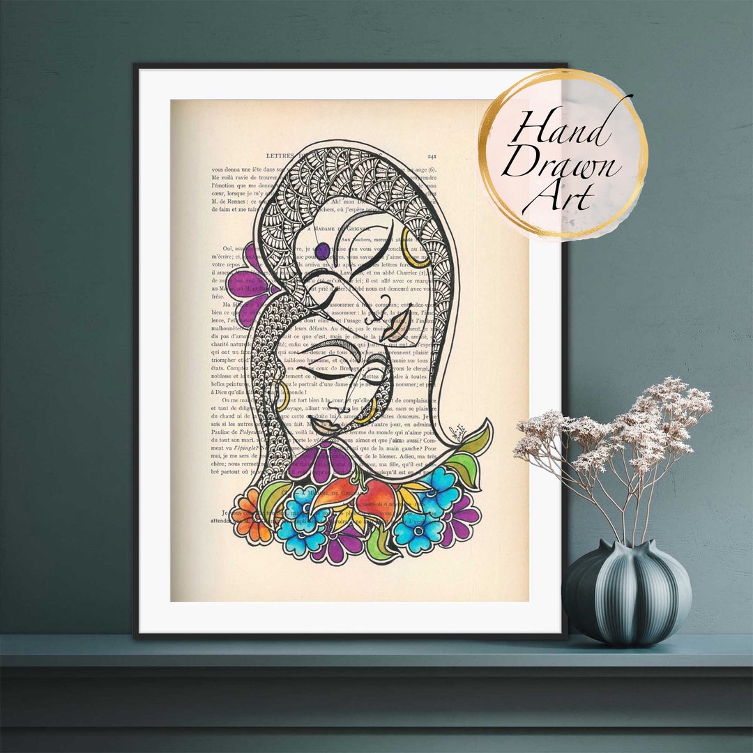 Floral Coquette Mother Daughter Preppy Home Dorm Decor, Zen Wall Art ...