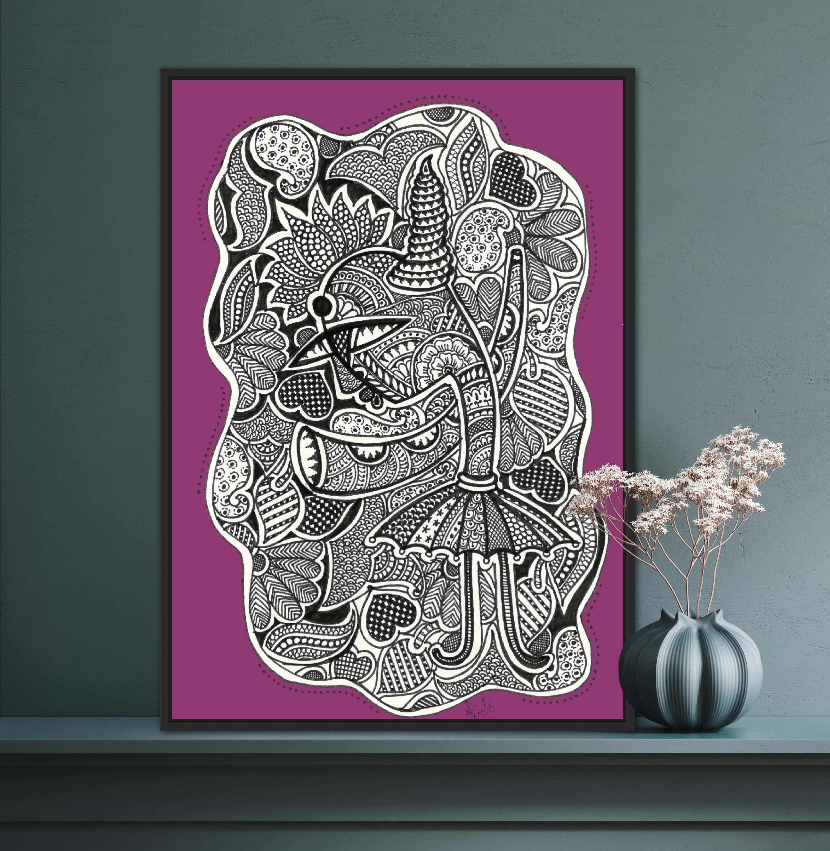Custom DIY Printable Digital Art, Personalized Art Gifts for Her Him ...
