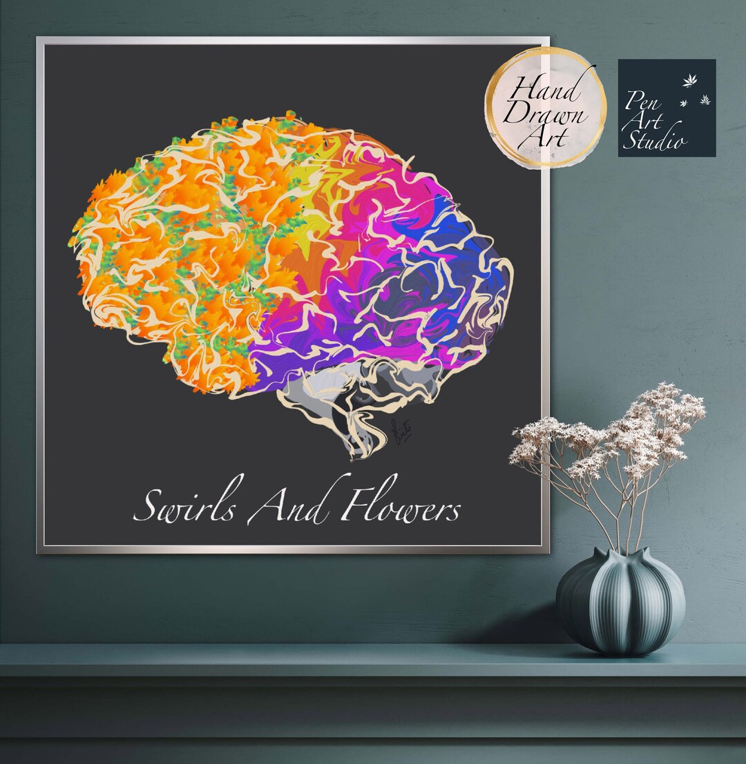 Inclusive Neurodiversity Extra Large Wall Art Therapy Office Decor for ...