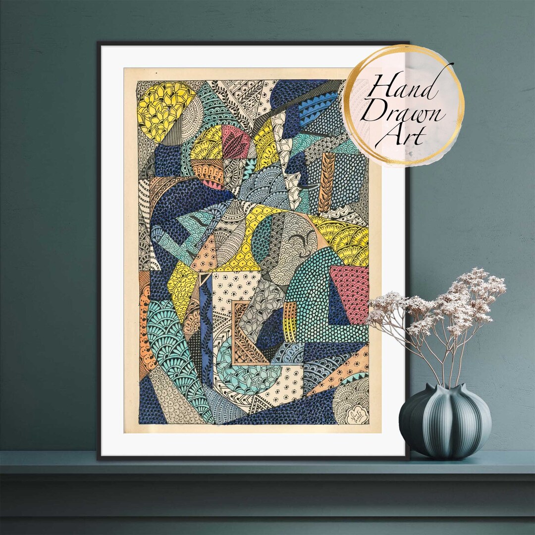 Special Coquette Boho Chic Family Portrait Wall Art Print by Niriti ...