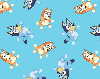 Bluey Wrapping Paper, Bluey Gift Wrap, Bluey Wrapping, Bluey Birthday ...