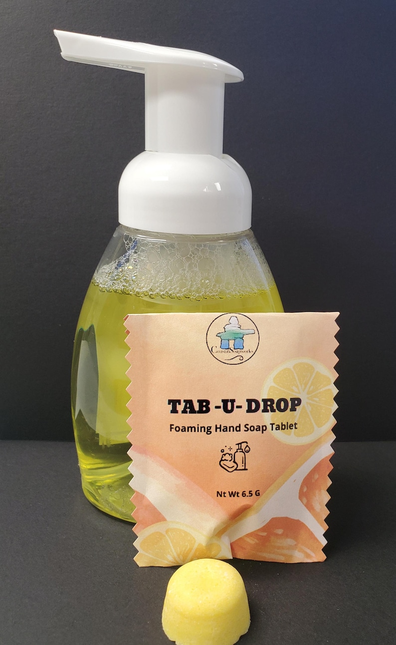 Eco-friendly Foaming Hand Soap Tablet Recipe | Simple DIY Soap Making ...