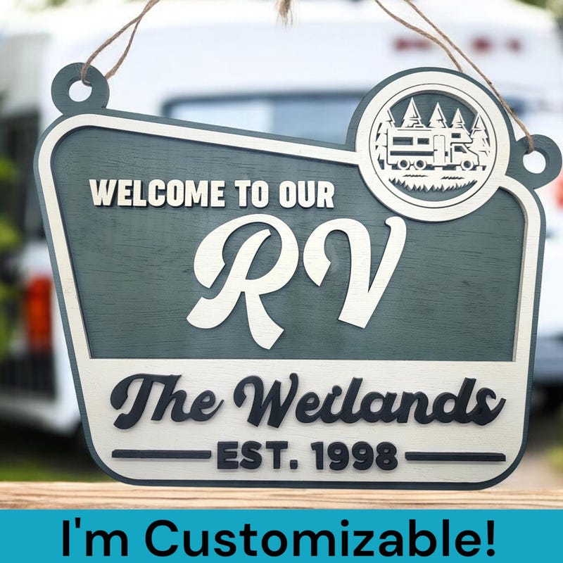 Rv Sign - Etsy