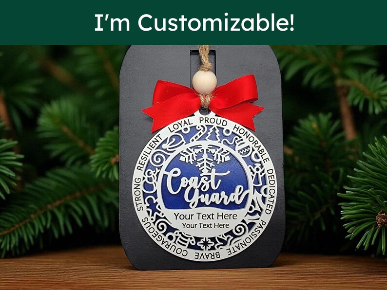 Personalized JROTC Christmas Ornament: Military Holiday Keepsake - Etsy