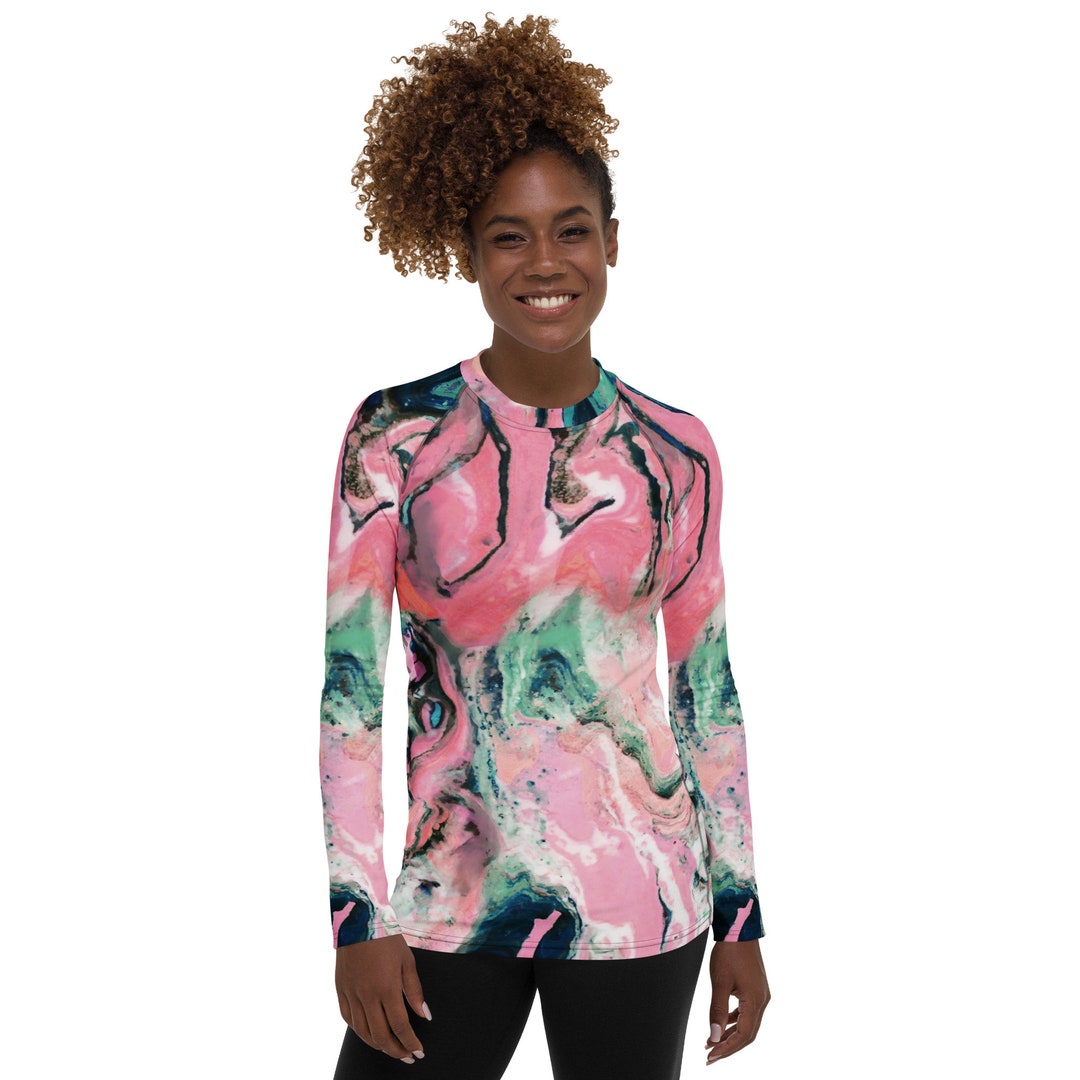 Women's Rash Guard Long Sleeve Rash Guard for Women Slim - Etsy