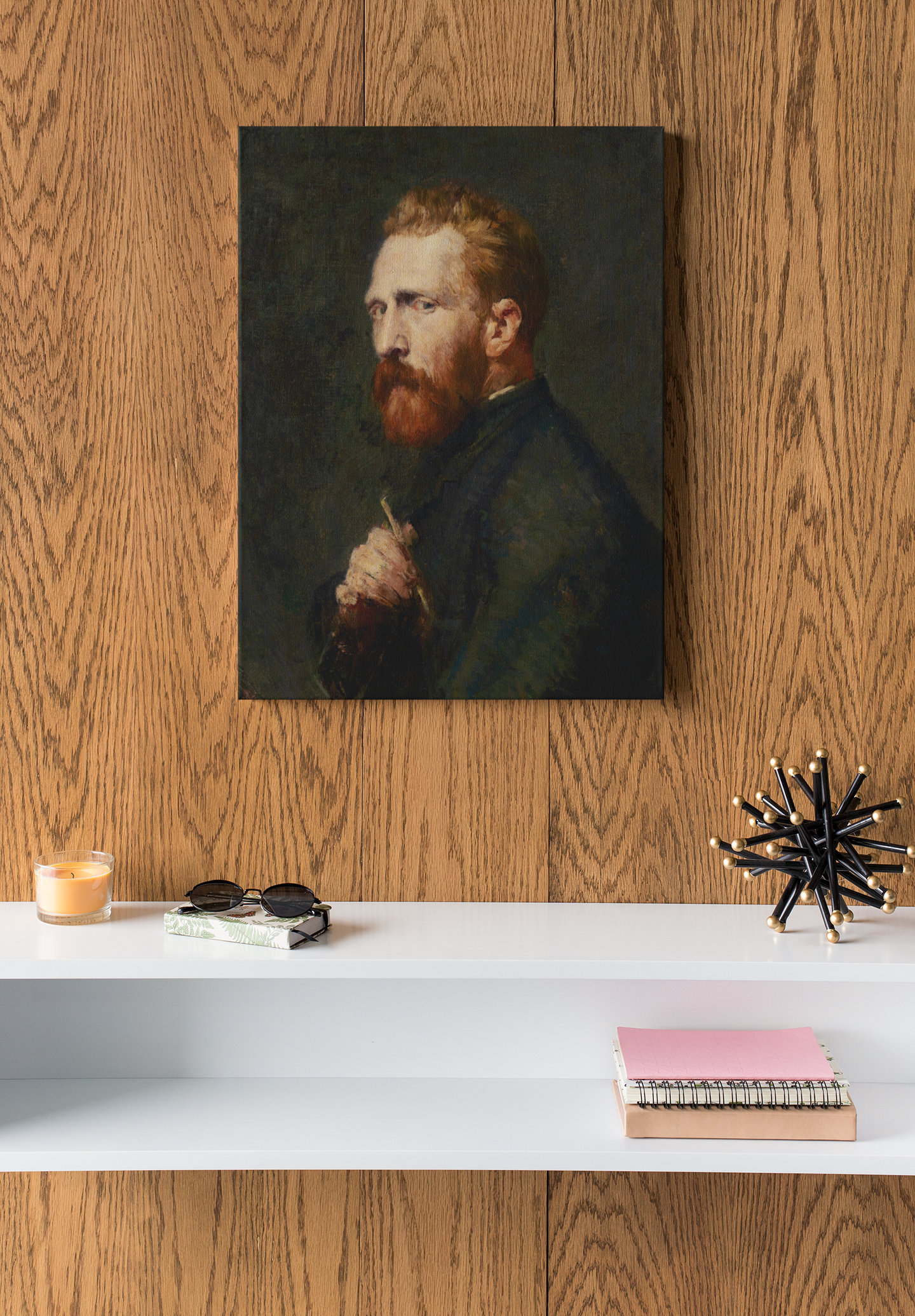 John Russell's Portrait of Vincent Van Gogh (1886) Canvas Art Print - Etsy