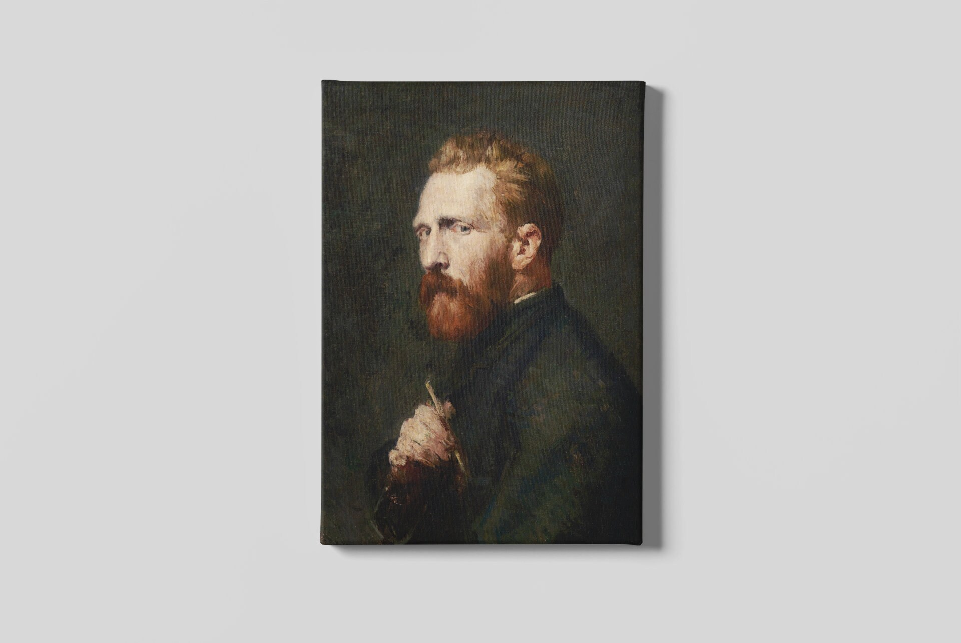 John Russell's Portrait of Vincent Van Gogh (1886) Canvas Art Print - Etsy