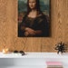 Leonardo Da Vinci Portrait of Mona Lisa Del Giocondo Canvas Art Print ...