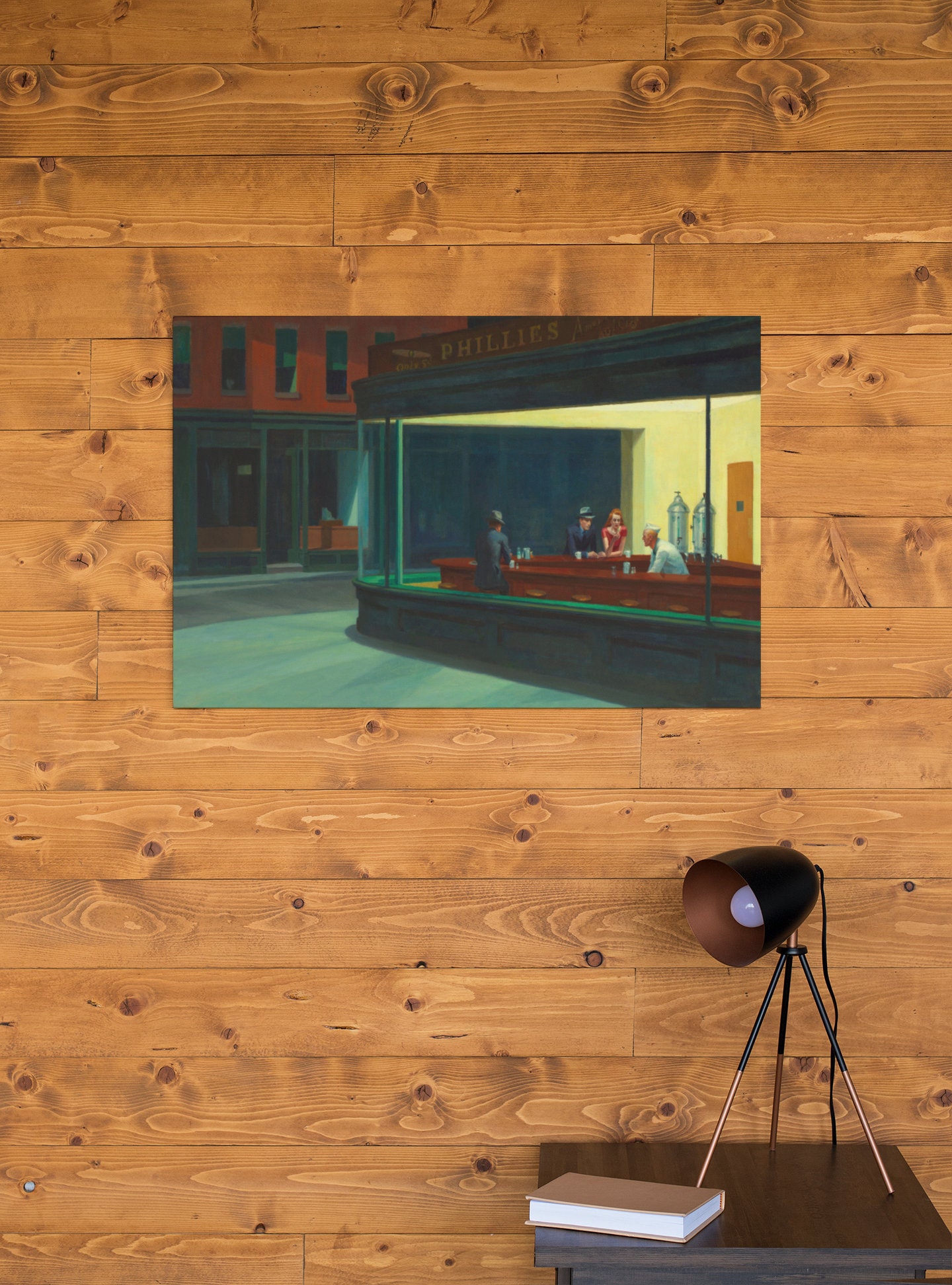 Nighthawks by Edward Hopper Canvas Art Print - Etsy