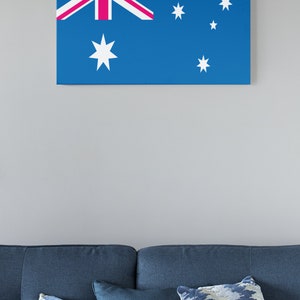 Flag of Australia High Gloss Acrylic Glass Wall Art Ready to Hang - Etsy