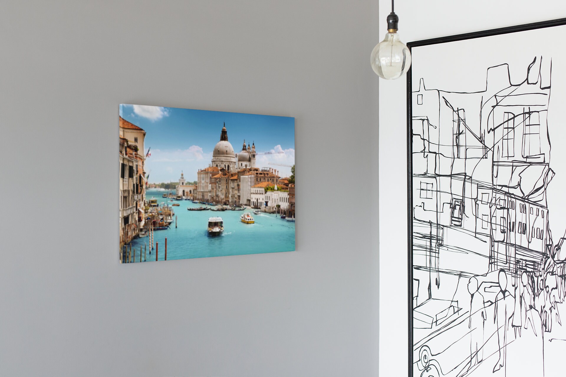 The Grand Canal of Venice, Italy, Canvas Art Print - Etsy