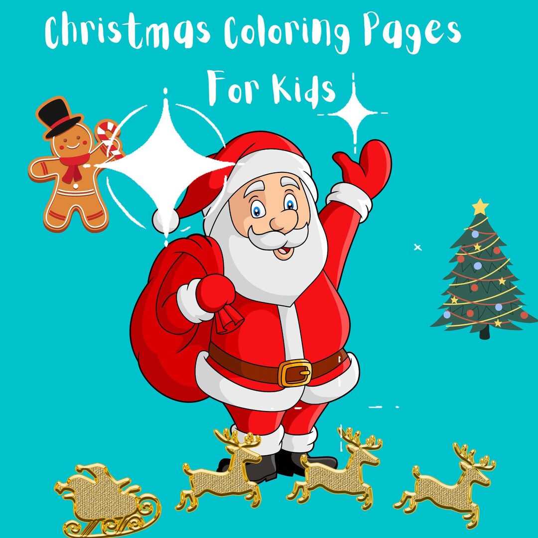 Printable Christmas Coloring Pages for Kids| Winter Coloring Pages ...
