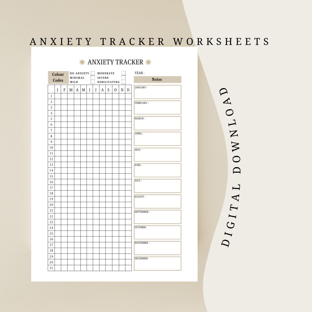 Anxiety Worksheets | Self Love | Therapy| Self Help | PDF | Anxiety ...