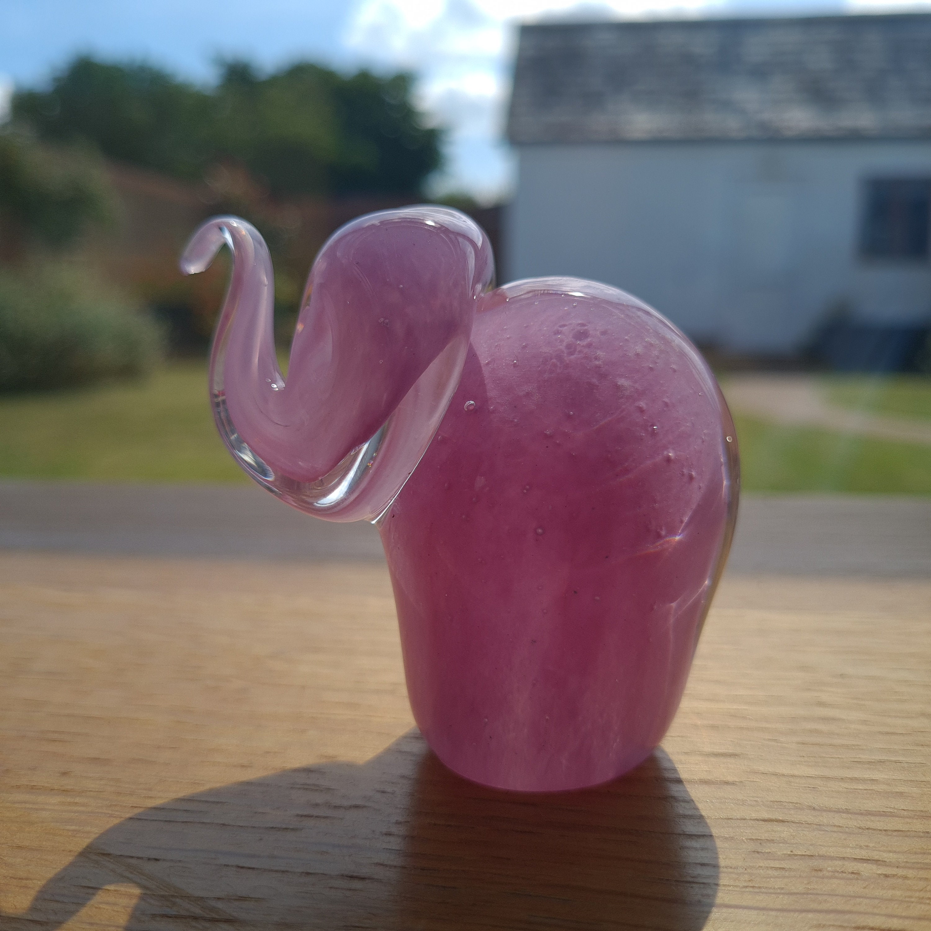 Pink Elephant Glass Pipe