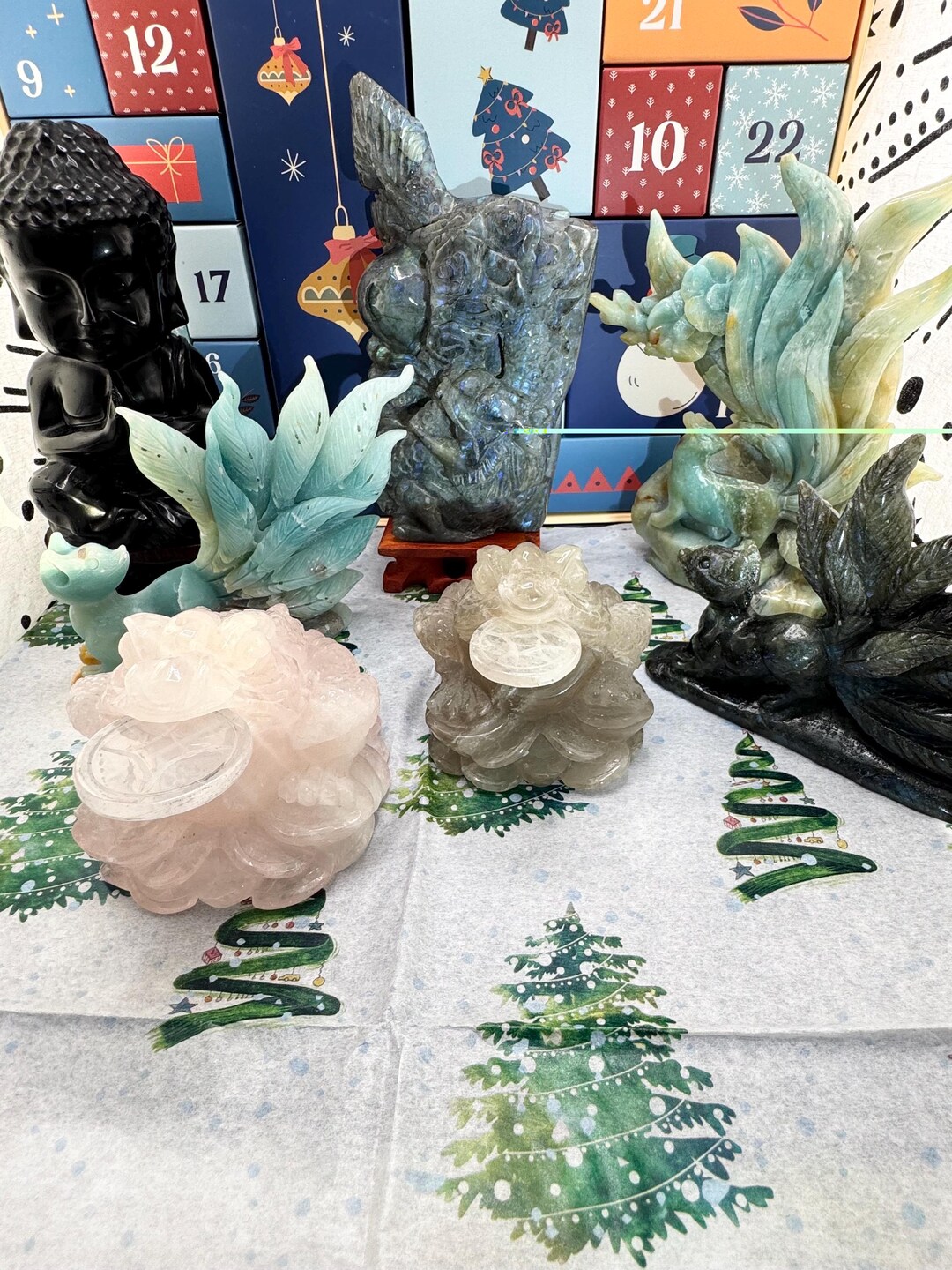 Special Edition Crystal Advent Calendar. Prosperity & Self Love. 24 Day ...