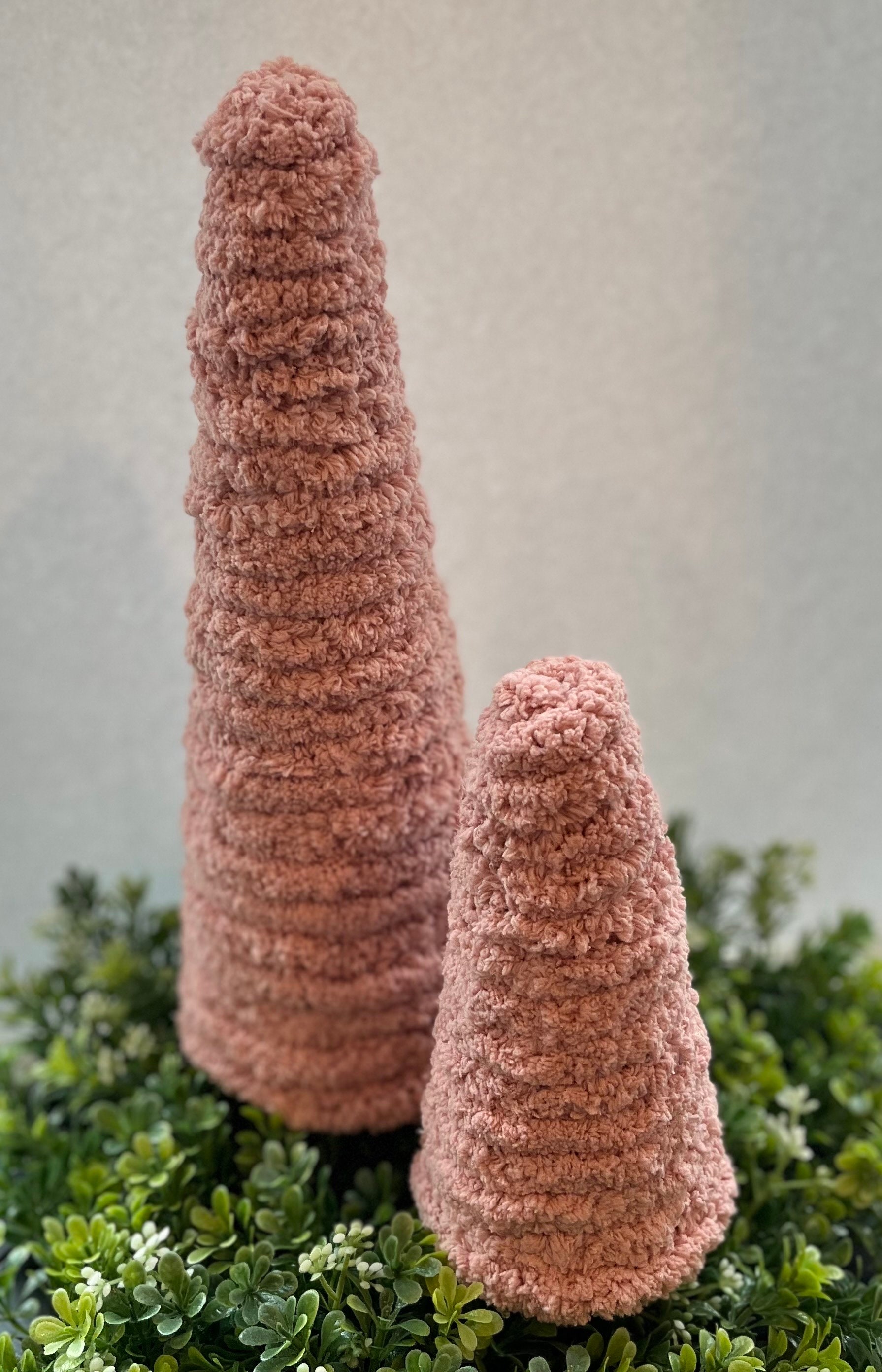 Yarn Tree Chunky Yarn Tree Holiday Decorations Farmhouse Christmas ...