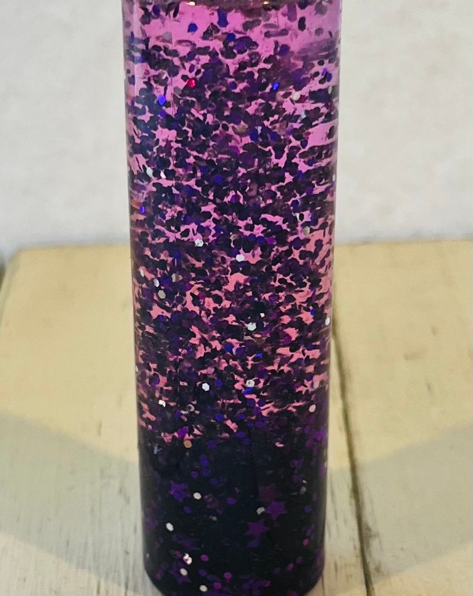 Purple Star Calm Bottle Sensory Toy Glitter Purple Stress Relief ...