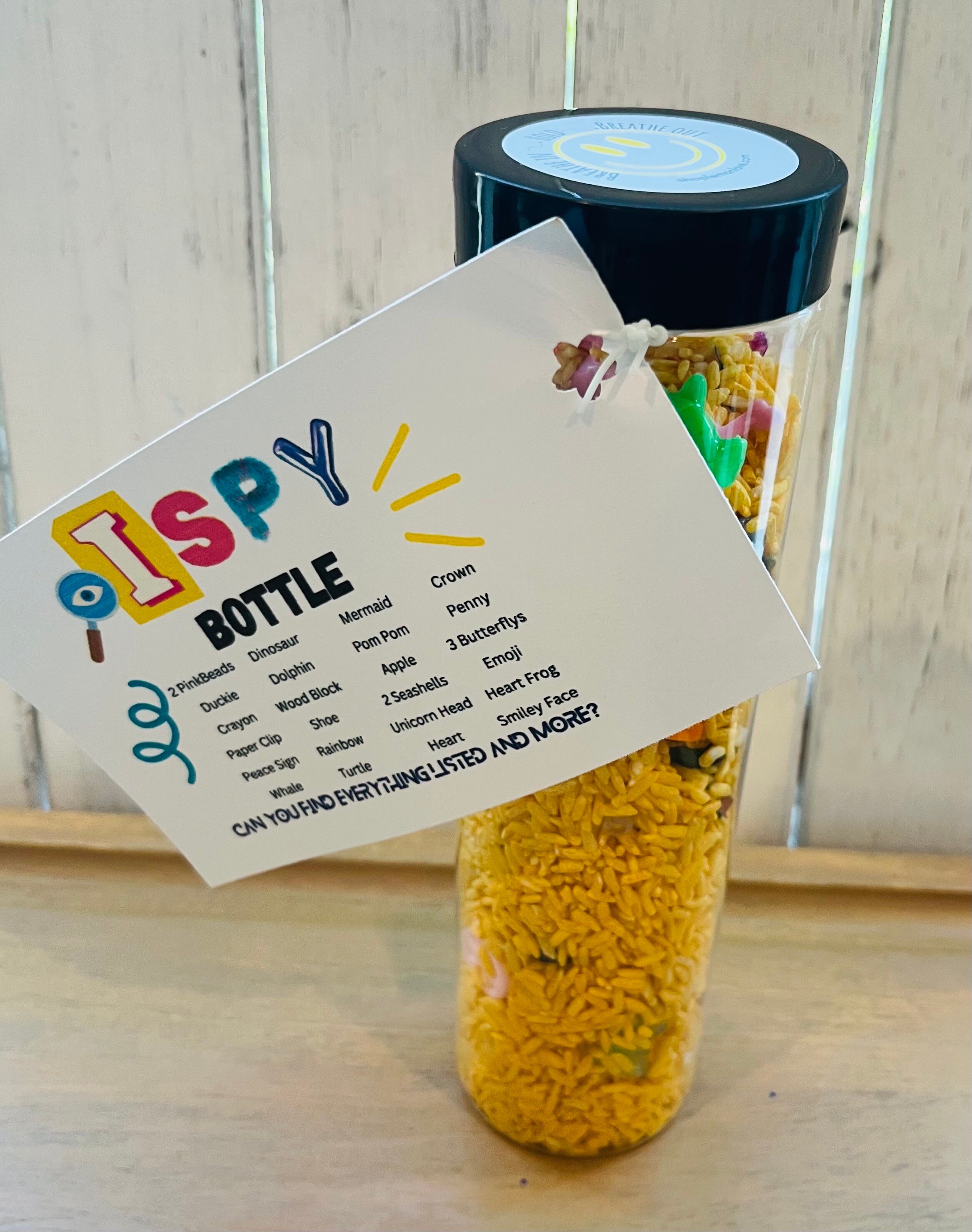 I Spy Bottle Seek and Find Sensory School Classroom Games Spy Jar ...