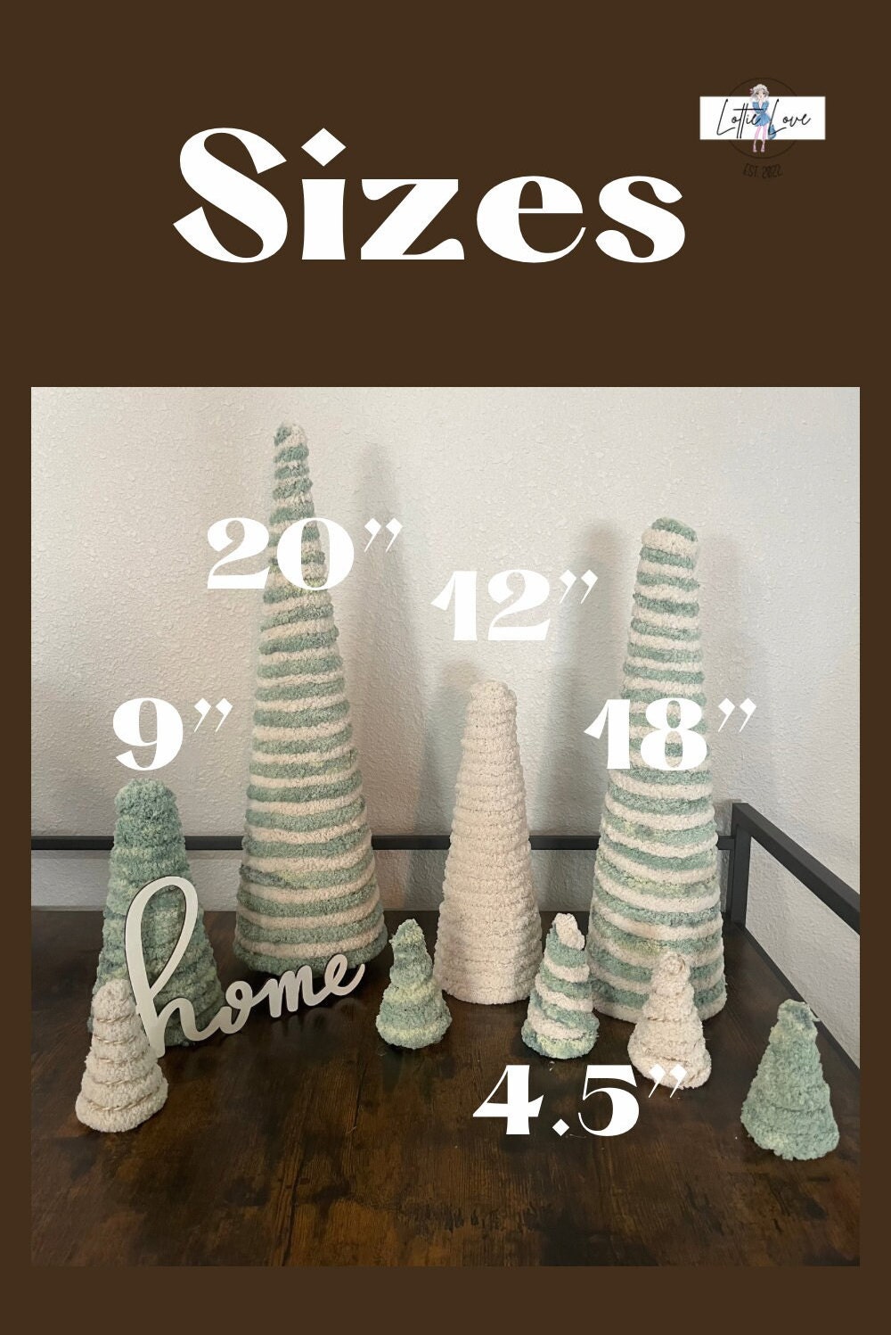 Yarn Tree Chunky Yarn Tree Holiday Decorations Farmhouse Christmas ...