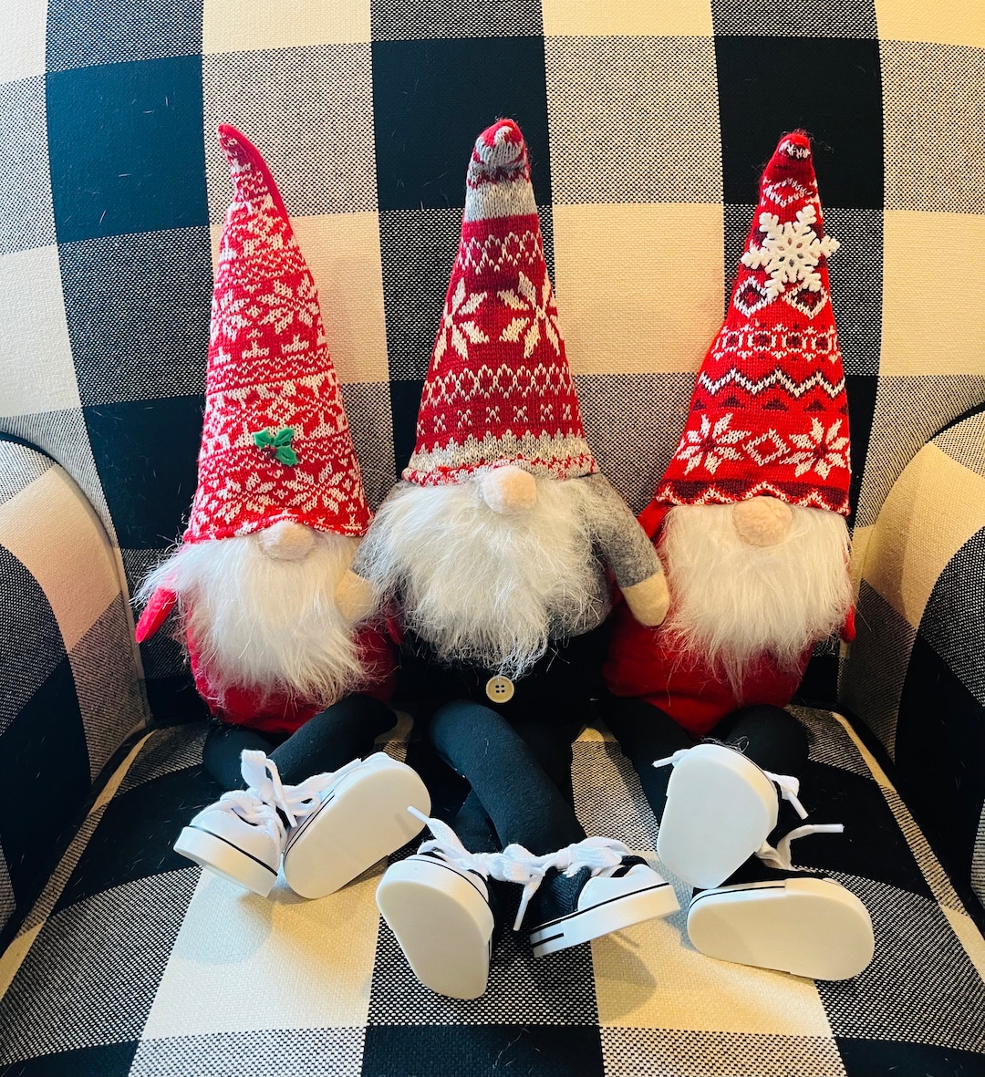 Christmas Gnome Holiday Decor Farmhouse Decor Gnome Decoration - Etsy