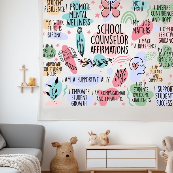 High School Counselor Wall Decor - Etsy