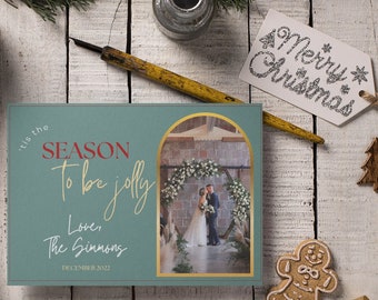 Editable Canva Christmas Card Template Holiday Card - Etsy