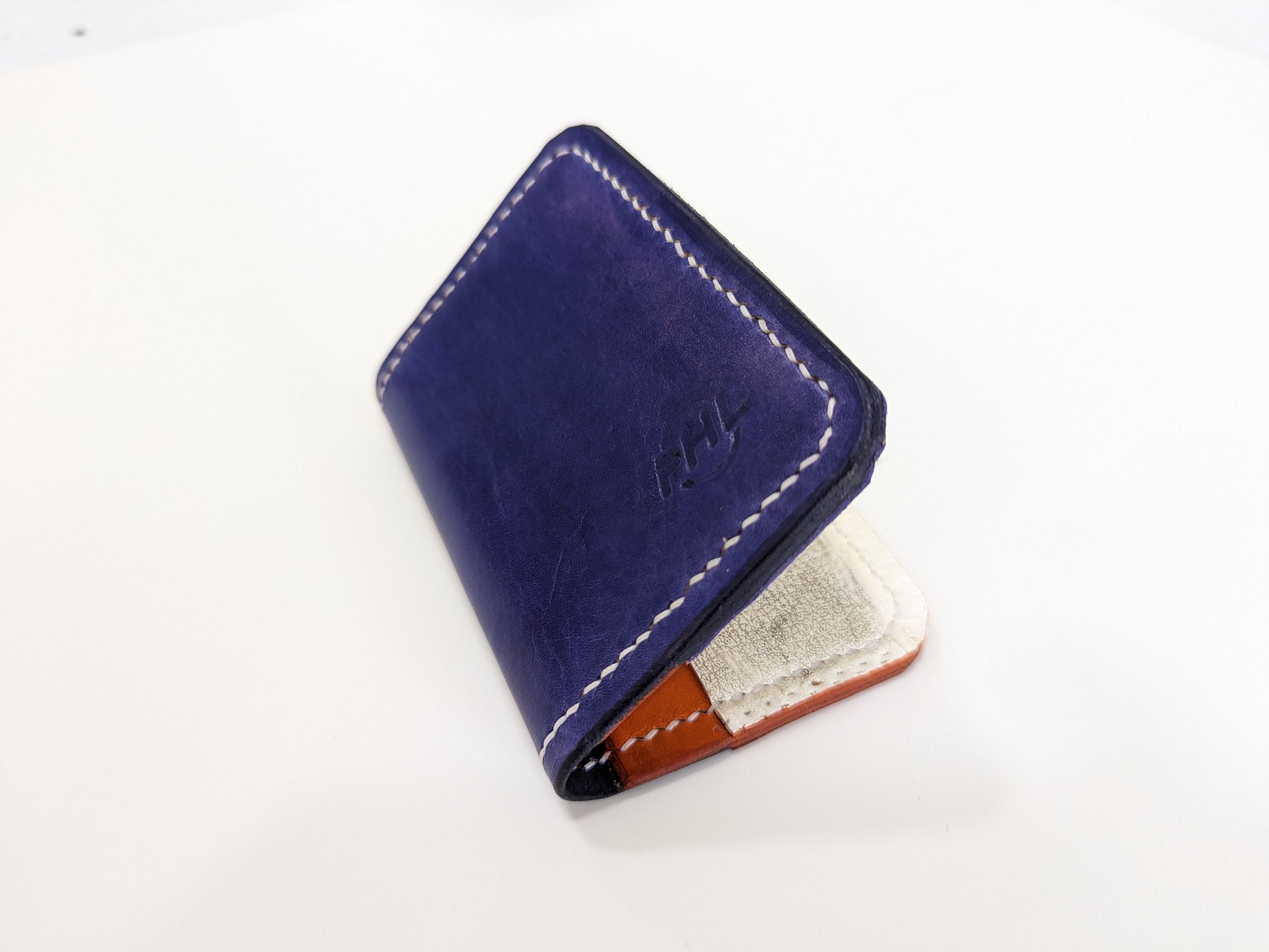 Goalie Pad Wallet Bifold Wallet With Vegtan Leather Oilers Islanders ...